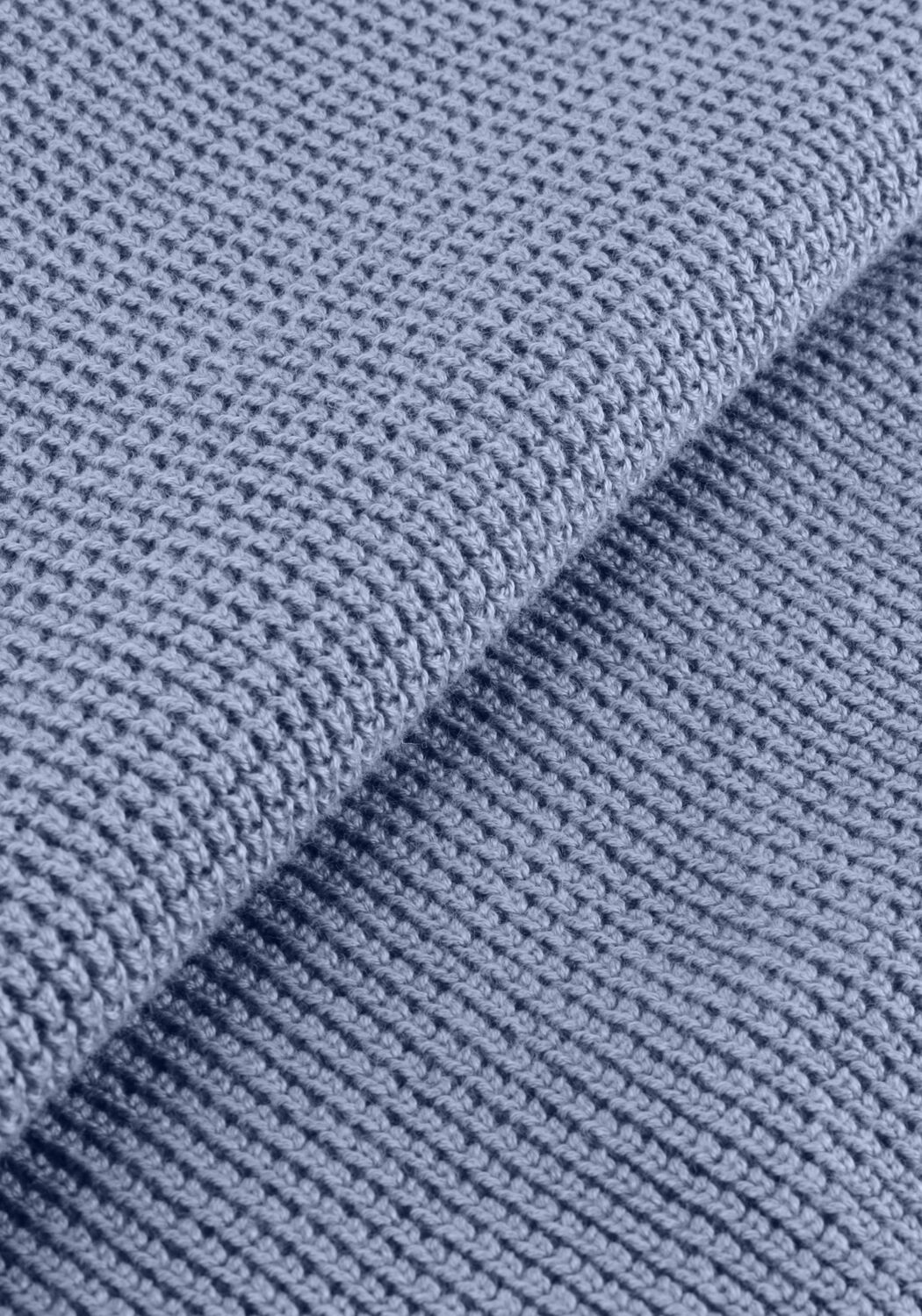 Blauwe CALVIN KLEIN Trui LS EZ COTTON WAFFLE CREWNK SWTR 9 | Omoda