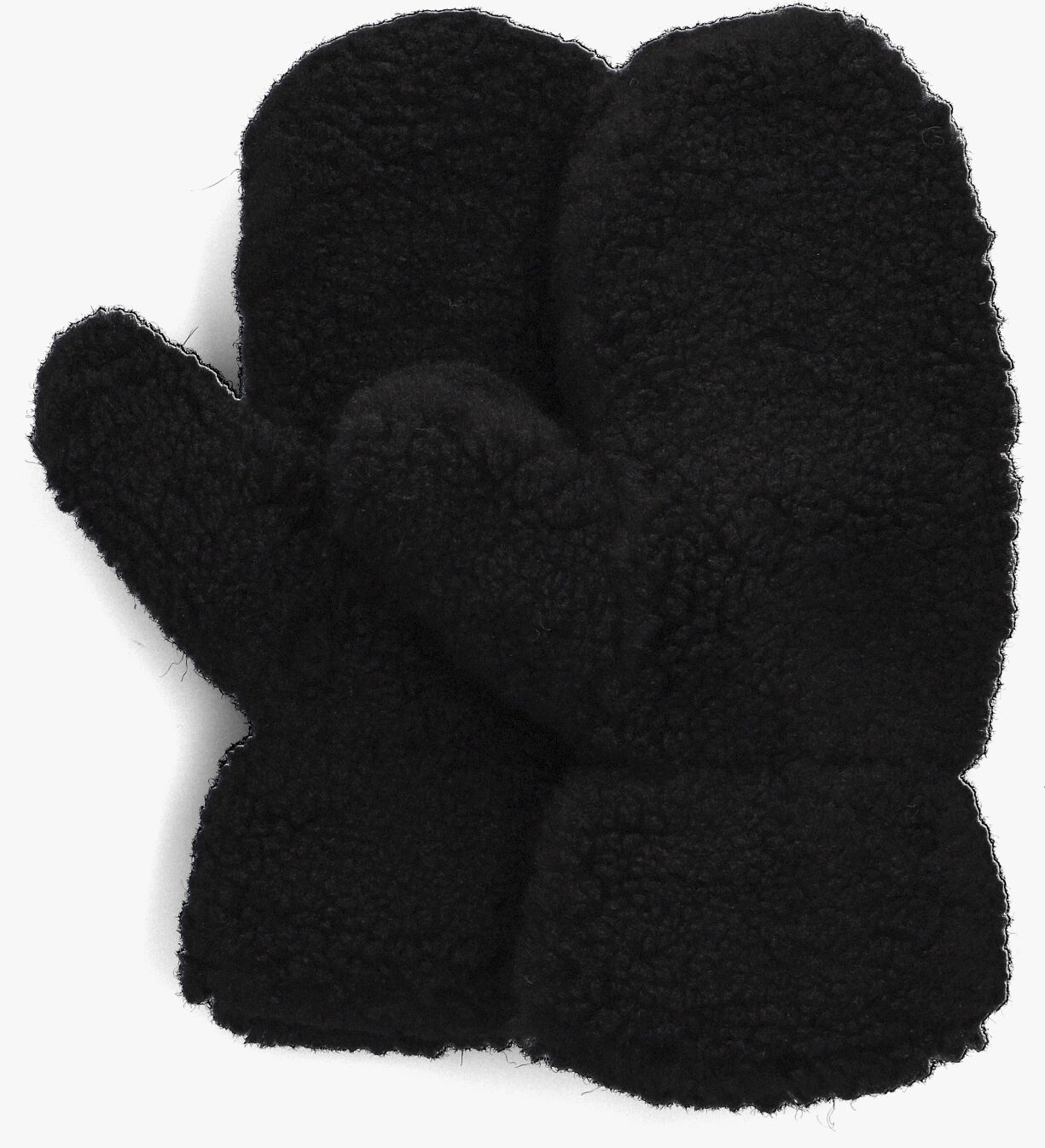 Zwarte ANOTHER LABEL Handschoenen LENA TEDDY GLOVES | Omoda
