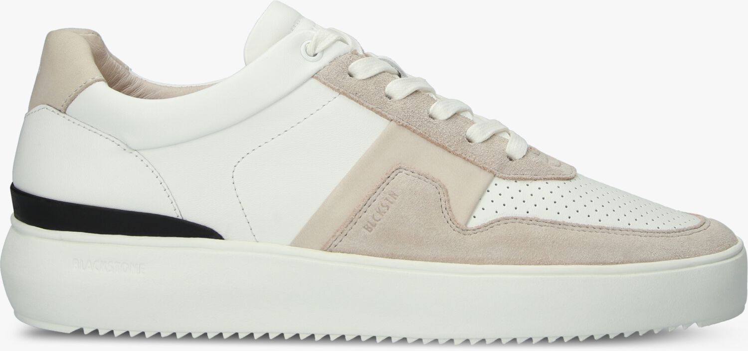 Witte BLACKSTONE Lage sneakers MARBLE COLTON | Omoda