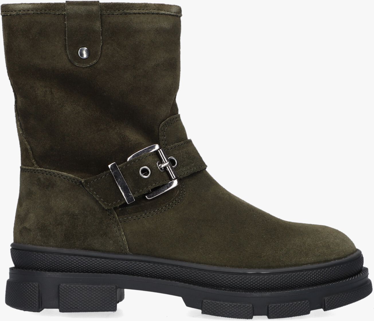 Groene TON & TON Biker boots LUNT | Omoda