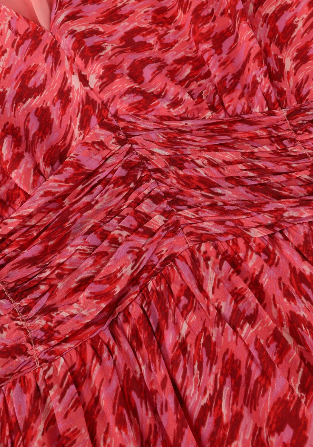 Rode CIRCLE OF TRUST Mini jurk ELVY DRESS | Omoda