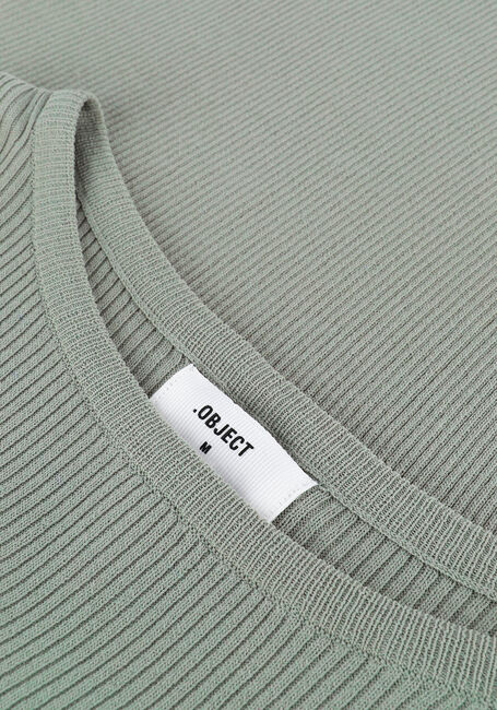 Groene OBJECT Top OBJHARRIET L/S KNIT PULLOVER | Omoda
