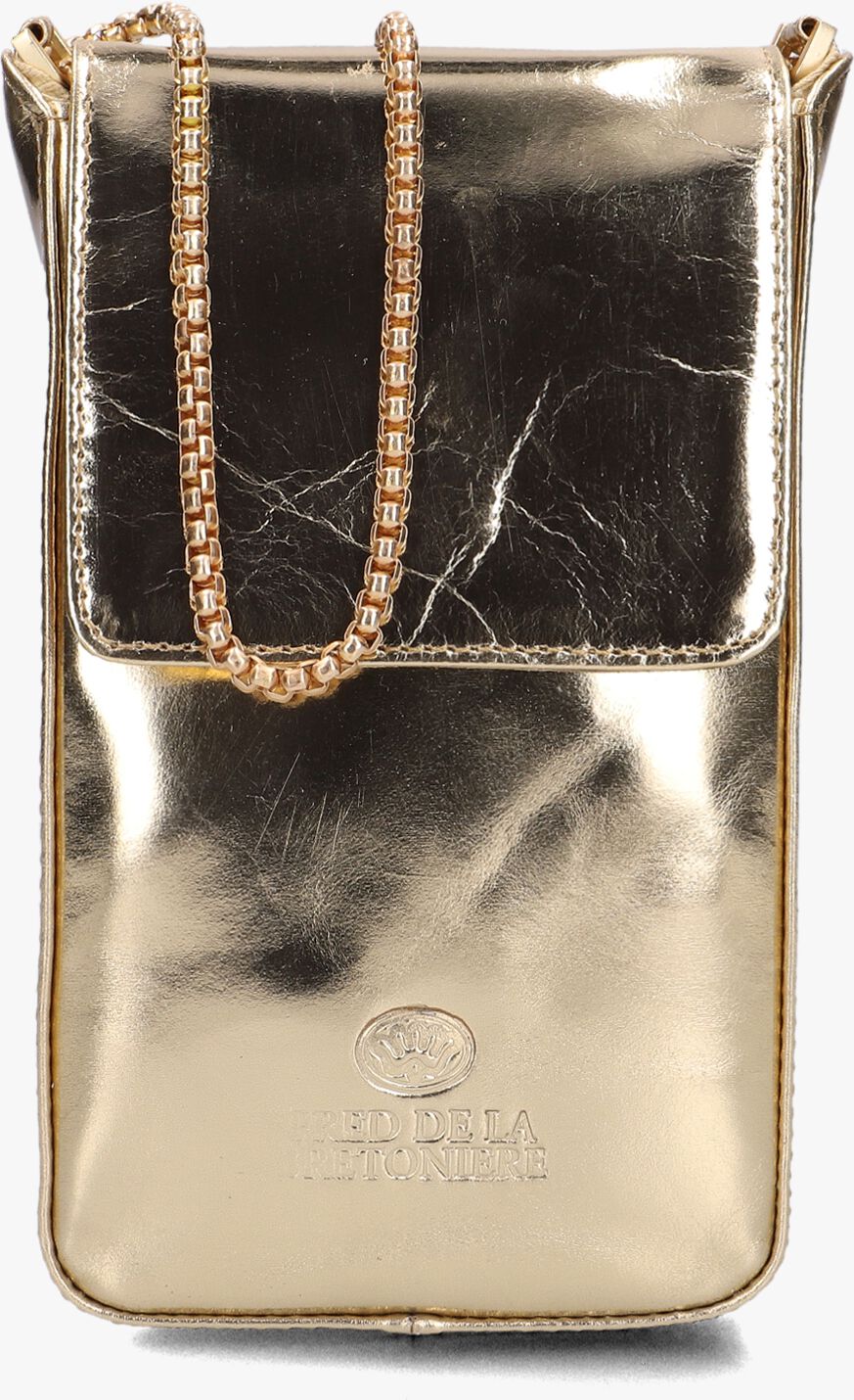 Gouden FRED DE LA BRETONIERE Schoudertas JULOTT | Omoda