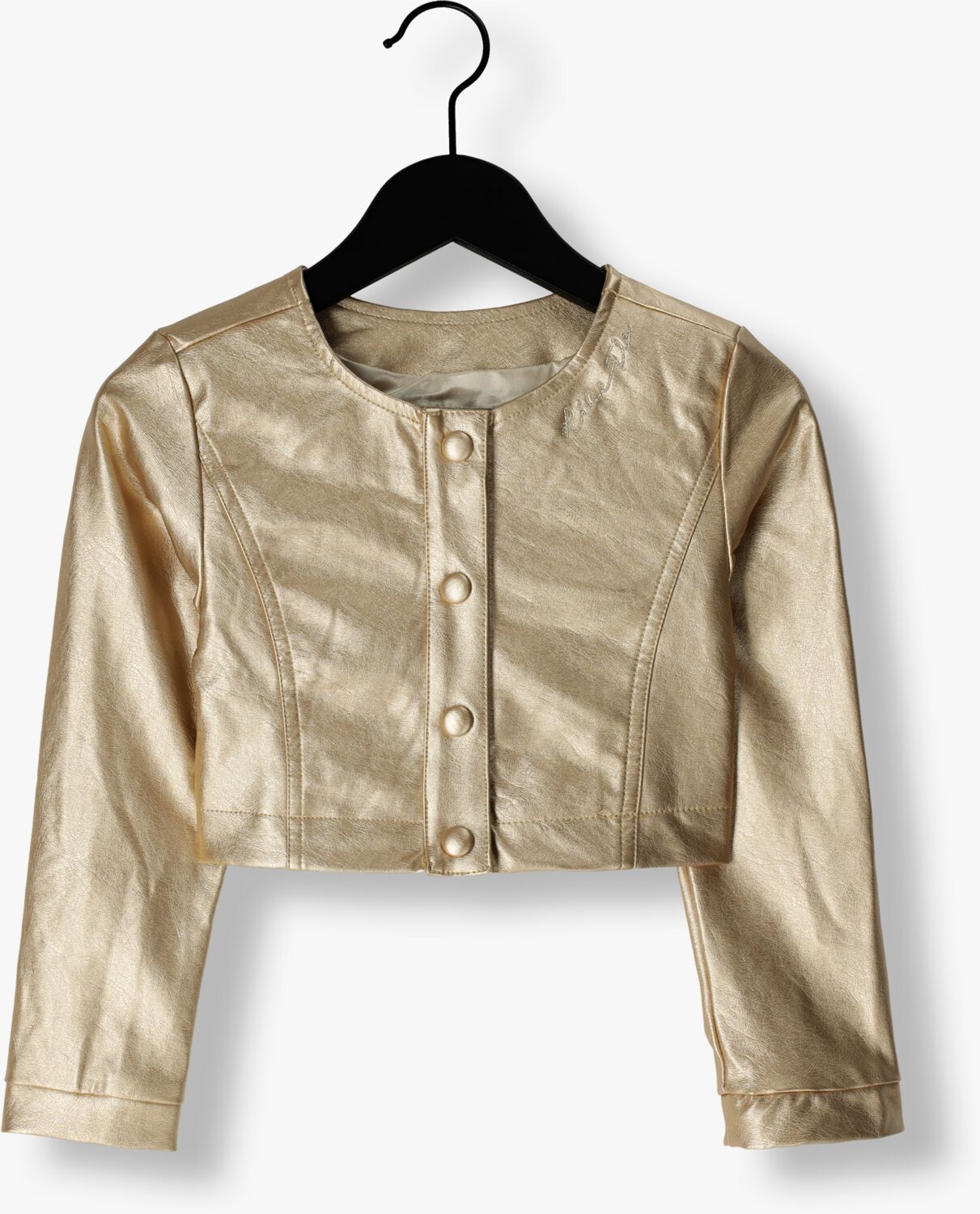 Gouden LIKE FLO Jack FLO LEAHTER JACKET | Omoda