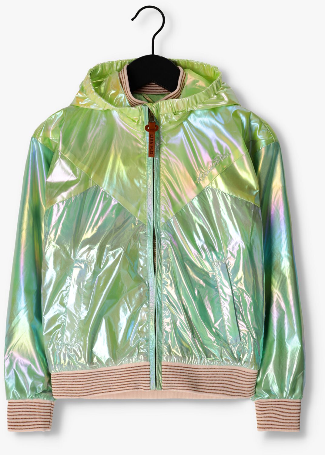 Multi LIKE FLO Jack HOODED COLOURBLOCK JACKET | Omoda