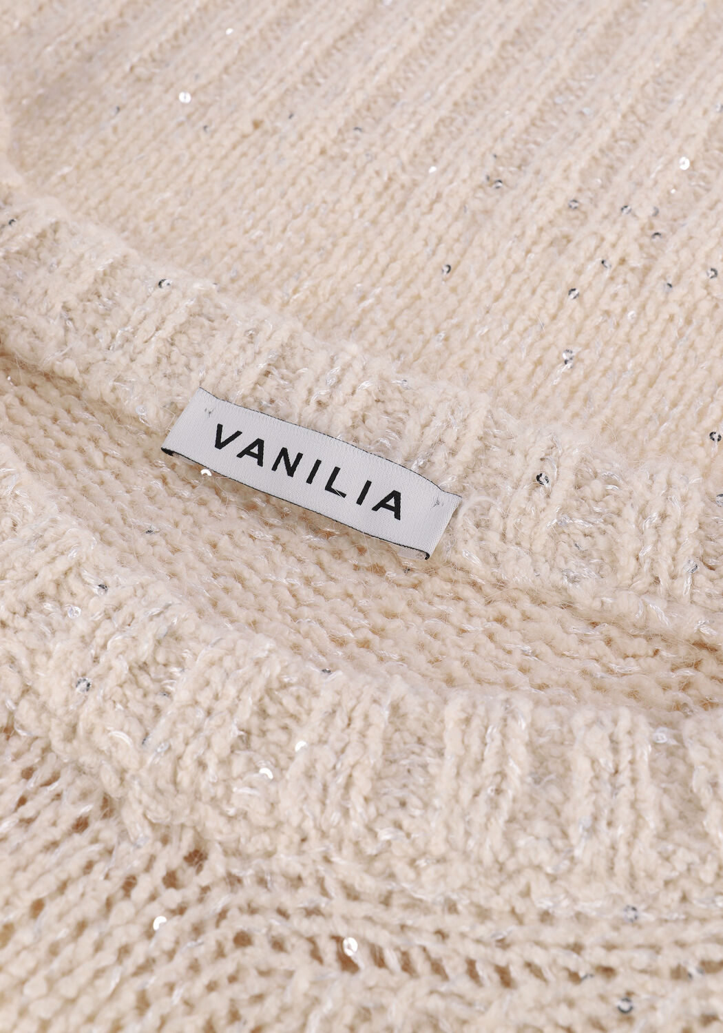 Beige VANILIA Trui SEQUENCE KNIT | Omoda