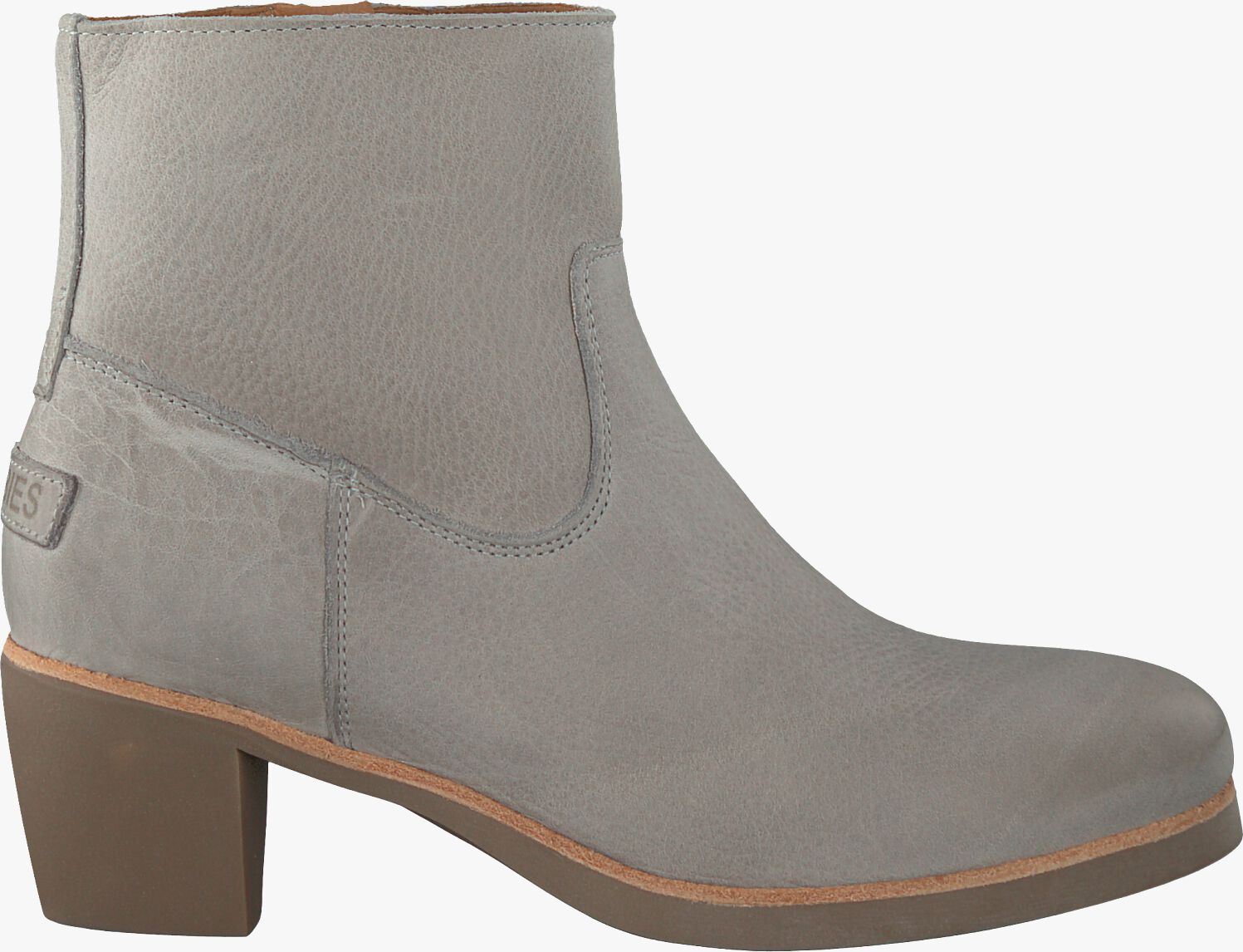 Grijze SHABBIES Enkellaarsjes 18202002 | Omoda