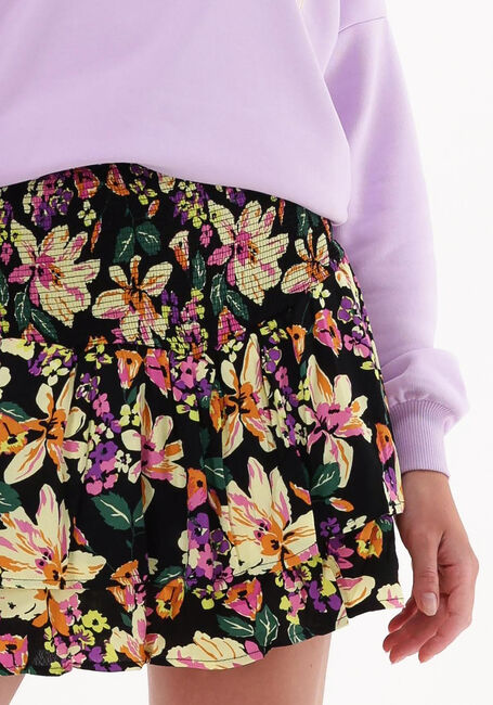 Multi COLOURFUL REBEL Shorts SENNA BIG FLOWER RUFFLE SKORT | Omoda