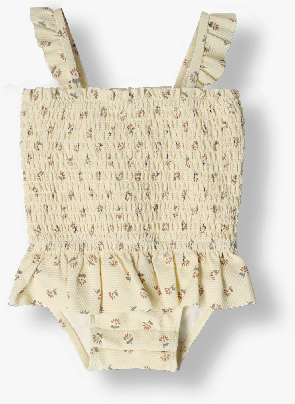 Gele QUINCY MAE SMOCKED ONE PIECE SWIMSUIT | Omoda