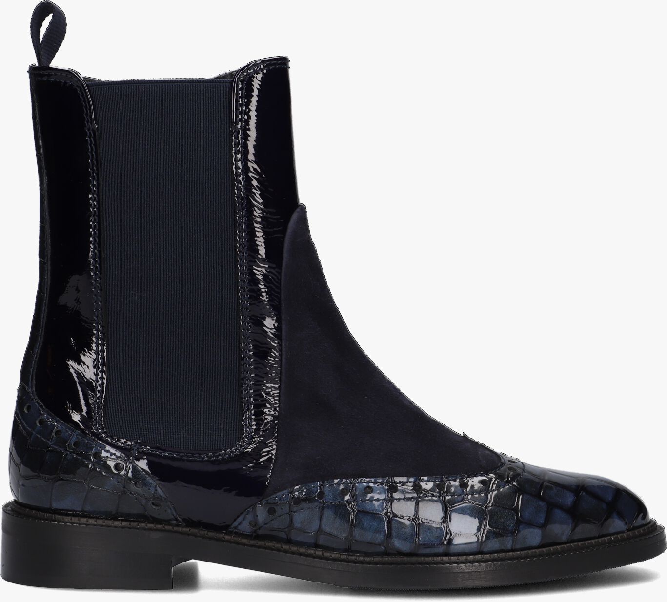 Blauwe PERTINI Chelsea boots 32068 | Omoda