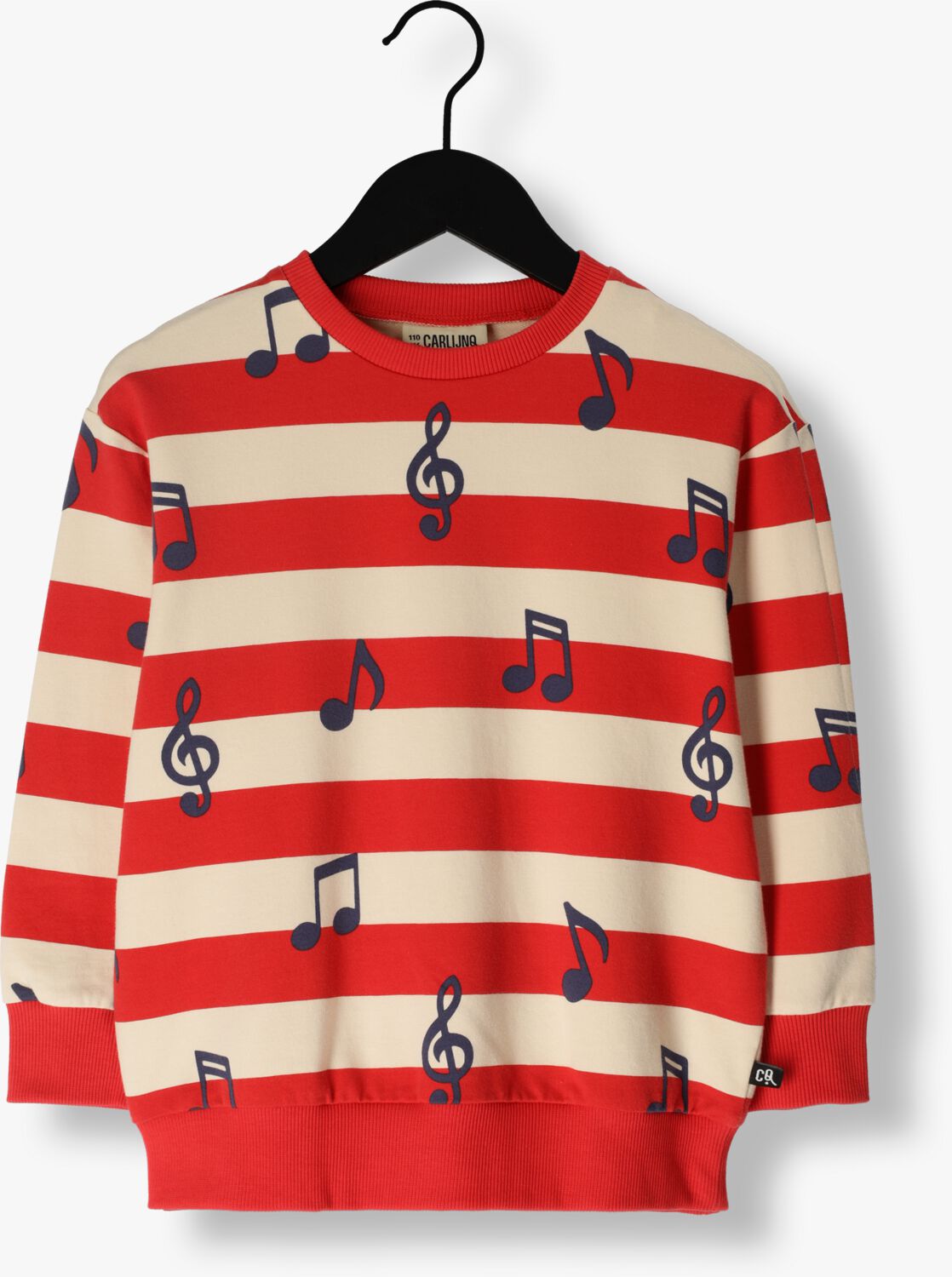 Rode CARLIJNQ Sweater MUSIC NOTES - SWEATER | Omoda