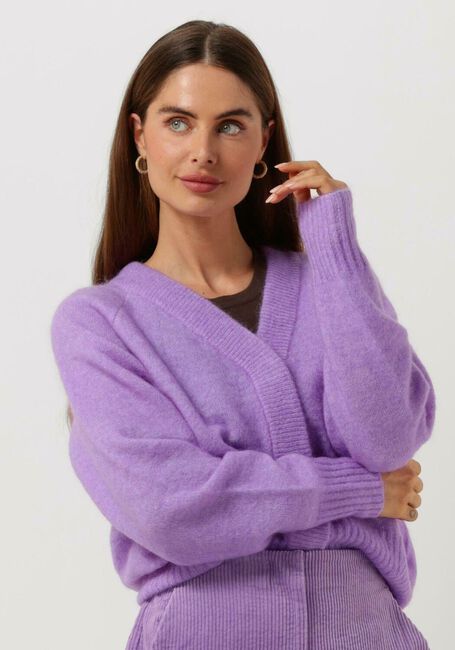 Lila SECOND FEMALE Vest BROOK KNIT BOXY CARDIGAN | Omoda