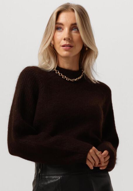 Bruine SECOND FEMALE Trui BROOKLINE KNIT NEW O-NECK | Omoda