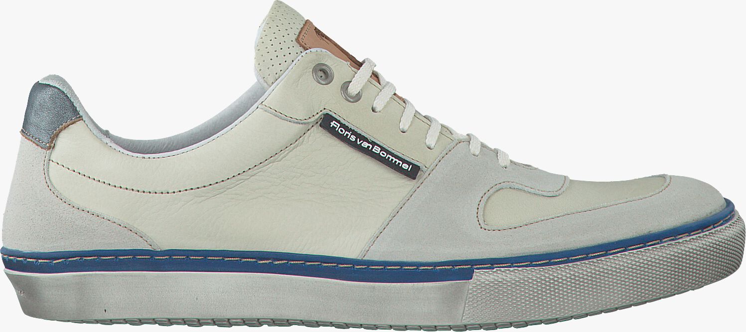 Witte FLORIS VAN BOMMEL Veterschoenen 16158 | Omoda