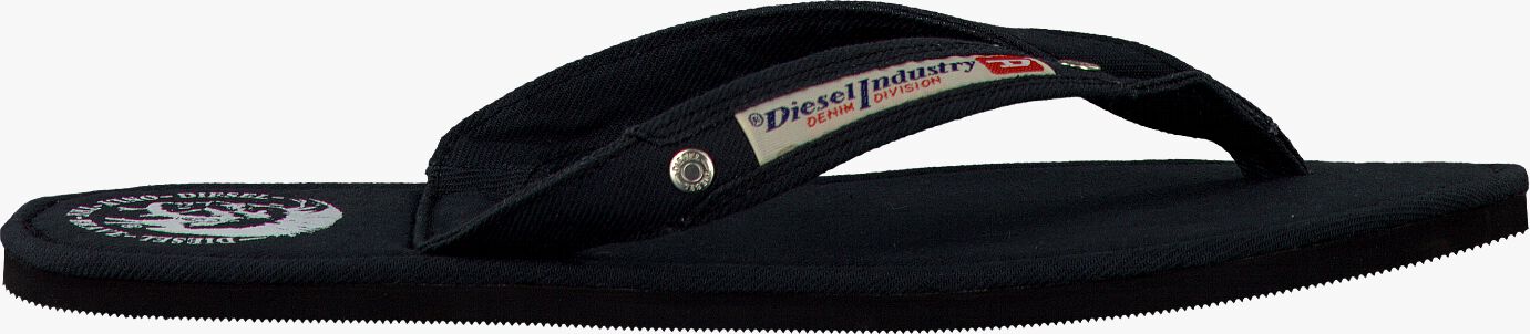 Zwarte DIESEL Slippers AQUALIFE | Omoda