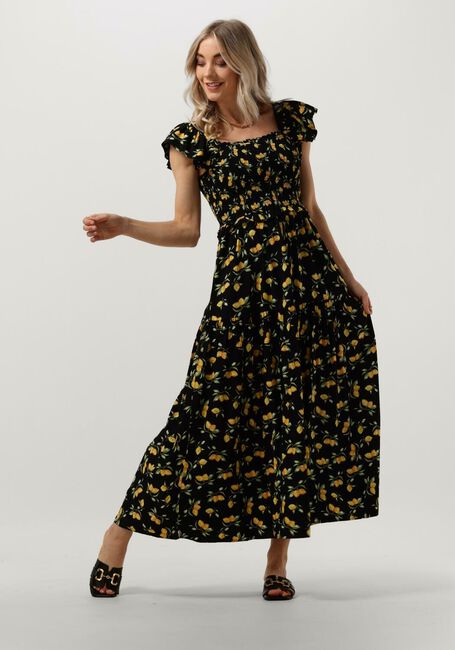 Zwarte Yas Maxi Jurk Yascitri Sl Long Dress S Omoda