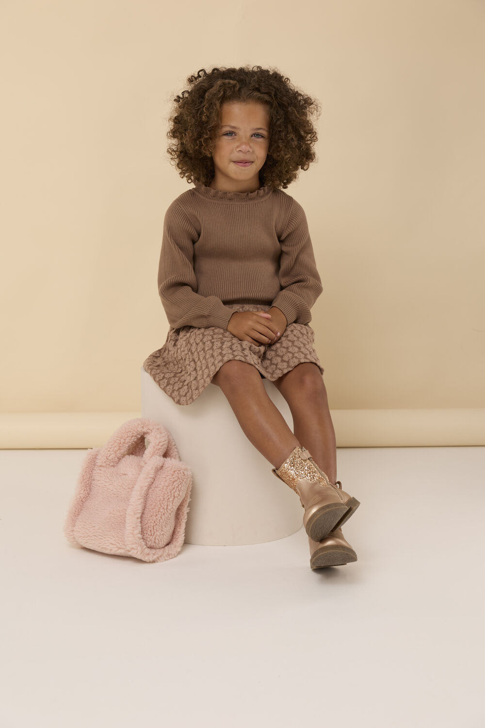 Taupe TON & TON Minirok TILLY | Omoda