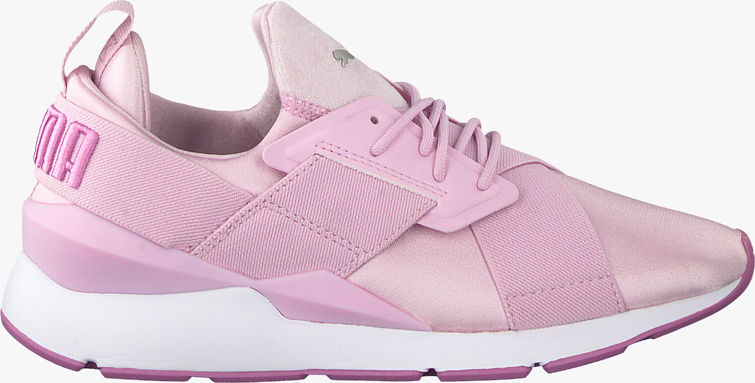 Roze PUMA Lage sneakers MUSE SATIN | Omoda