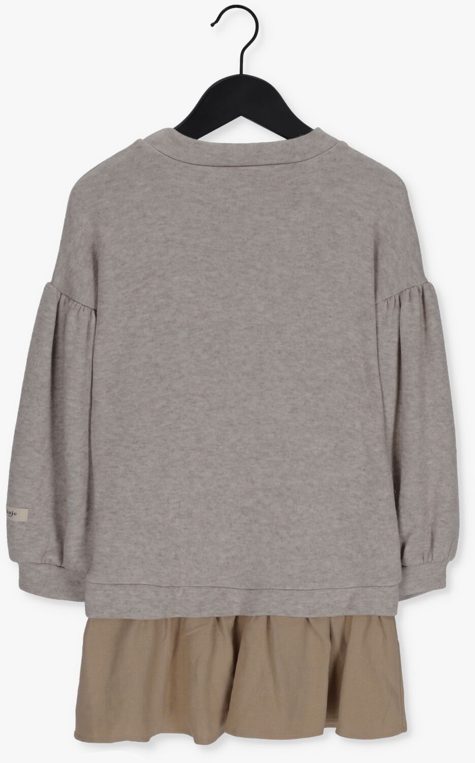 Grijze BAJE STUDIO Mini jurk EMILIA | Omoda