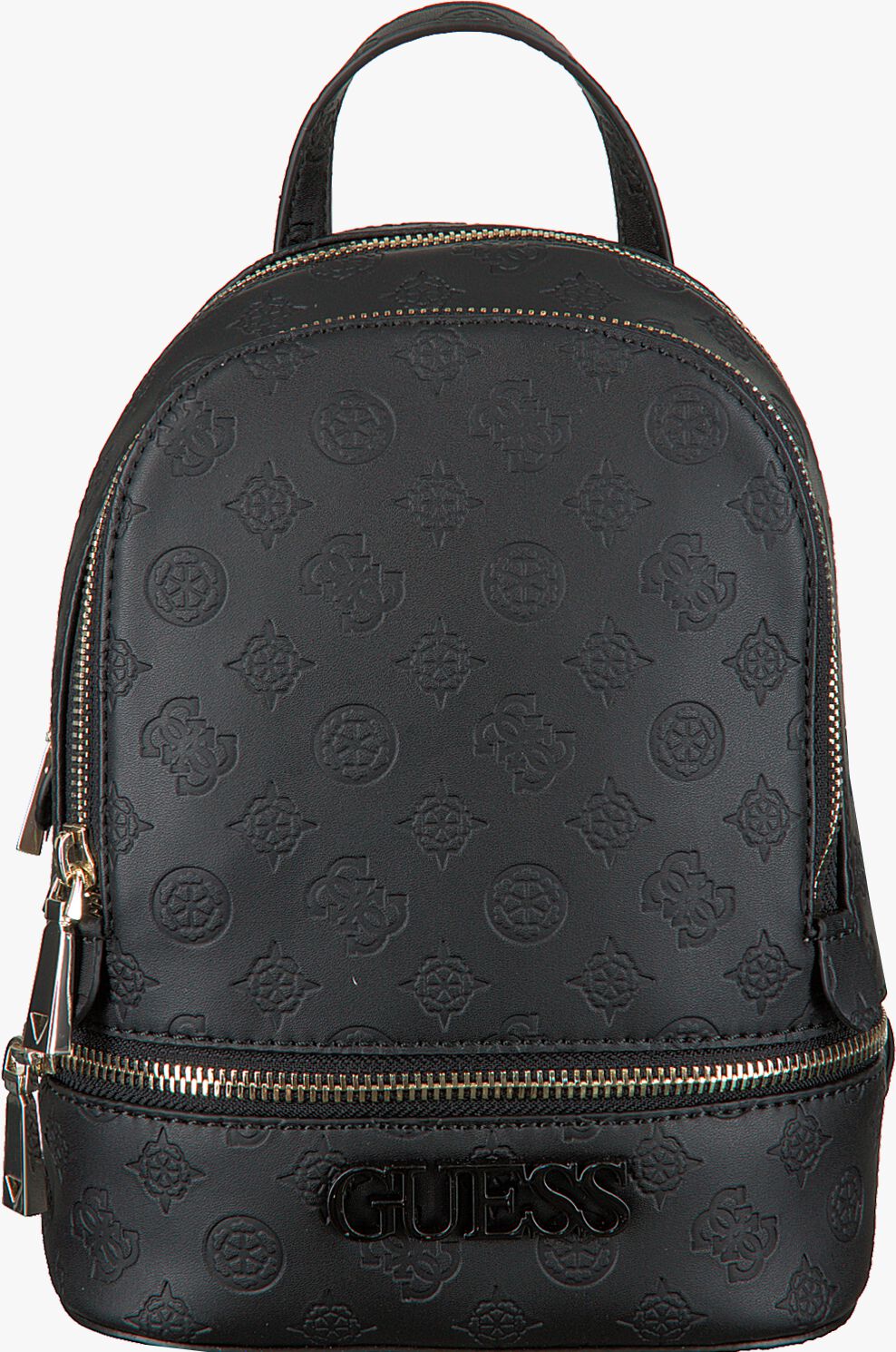 Zwarte GUESS SKYE Rugtas | Omoda