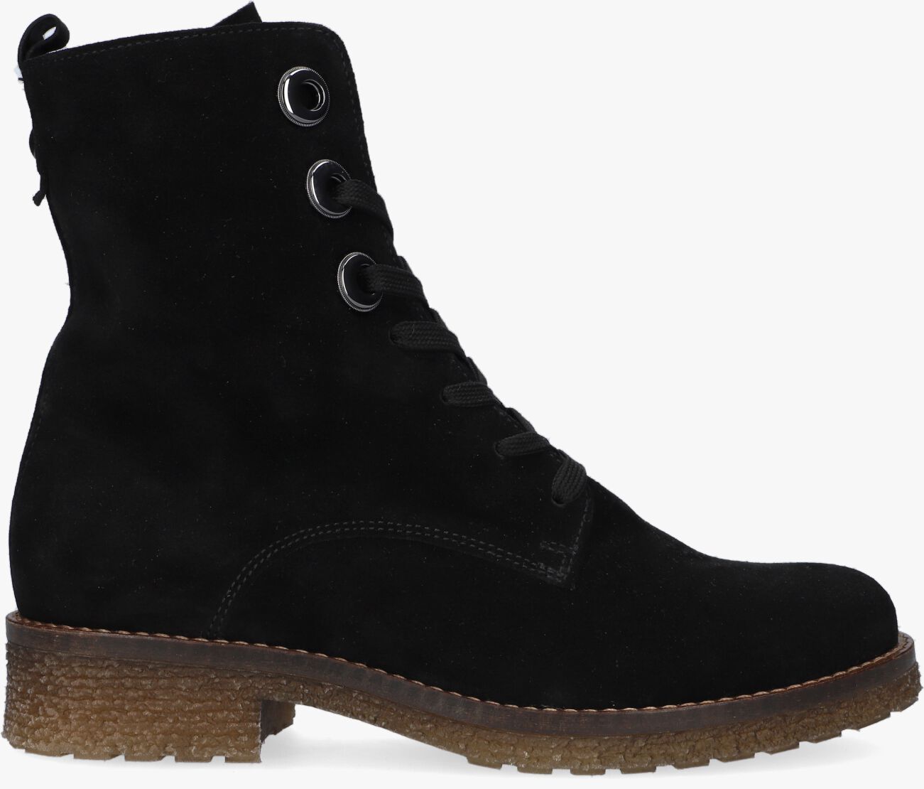 Zwarte GABOR Veterboots 705 | Omoda