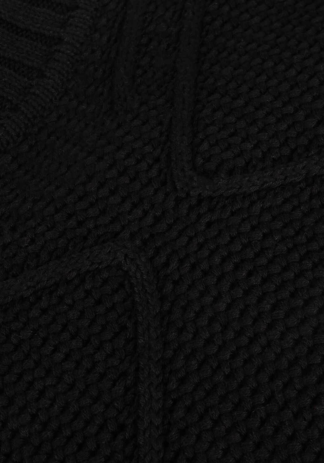 Zwarte OBJECT Trui HARVEY L/S KNIT | Omoda