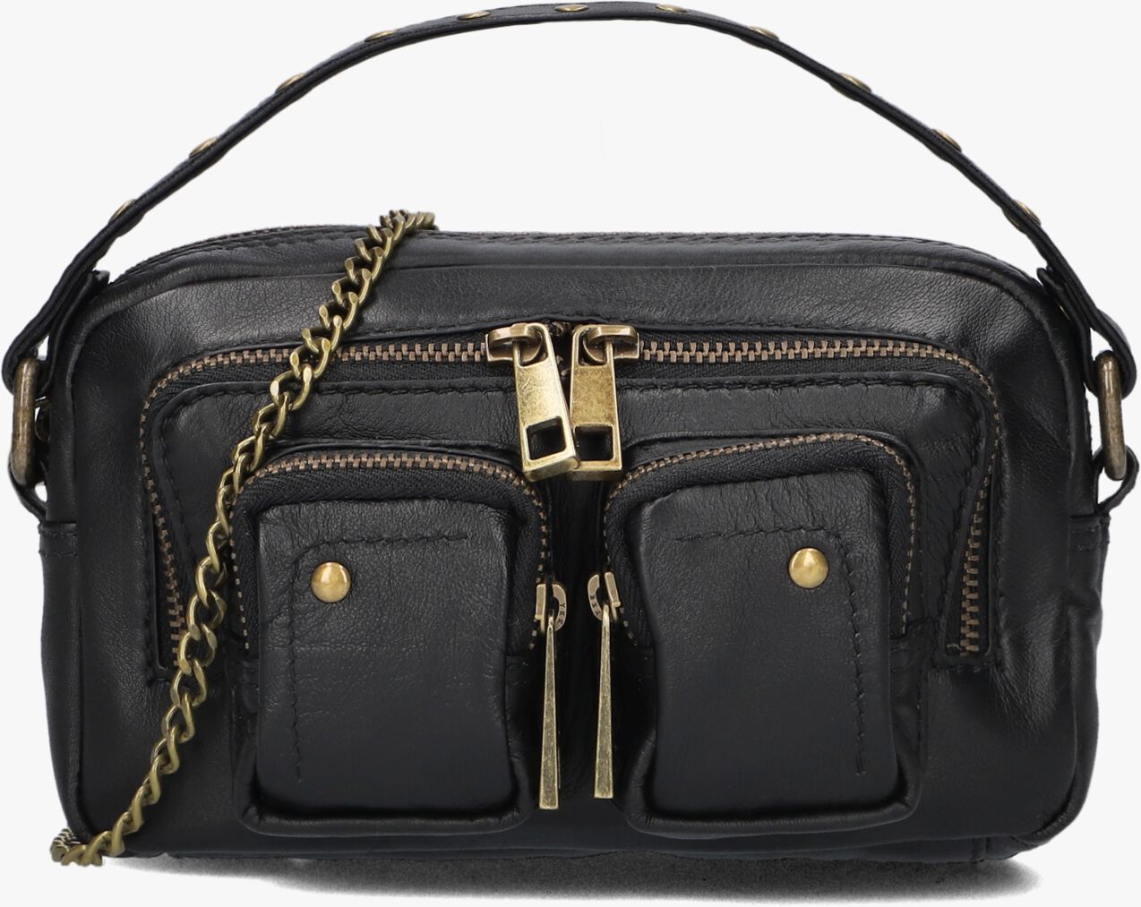 Zwarte NÚNOO Schoudertas HELENA SHEEP | Omoda