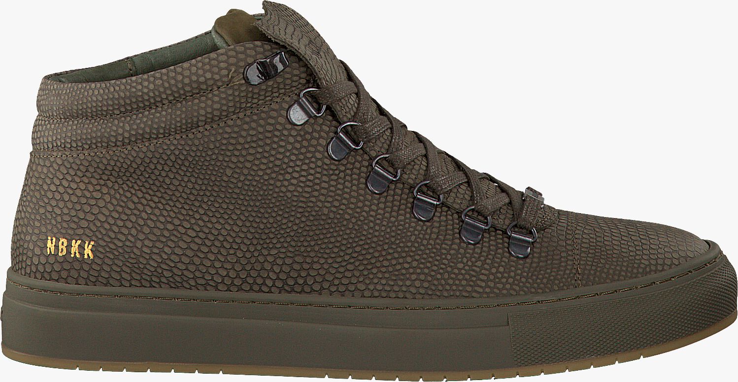 Groene NUBIKK Sneakers JHAY CAB LIZARD | Omoda
