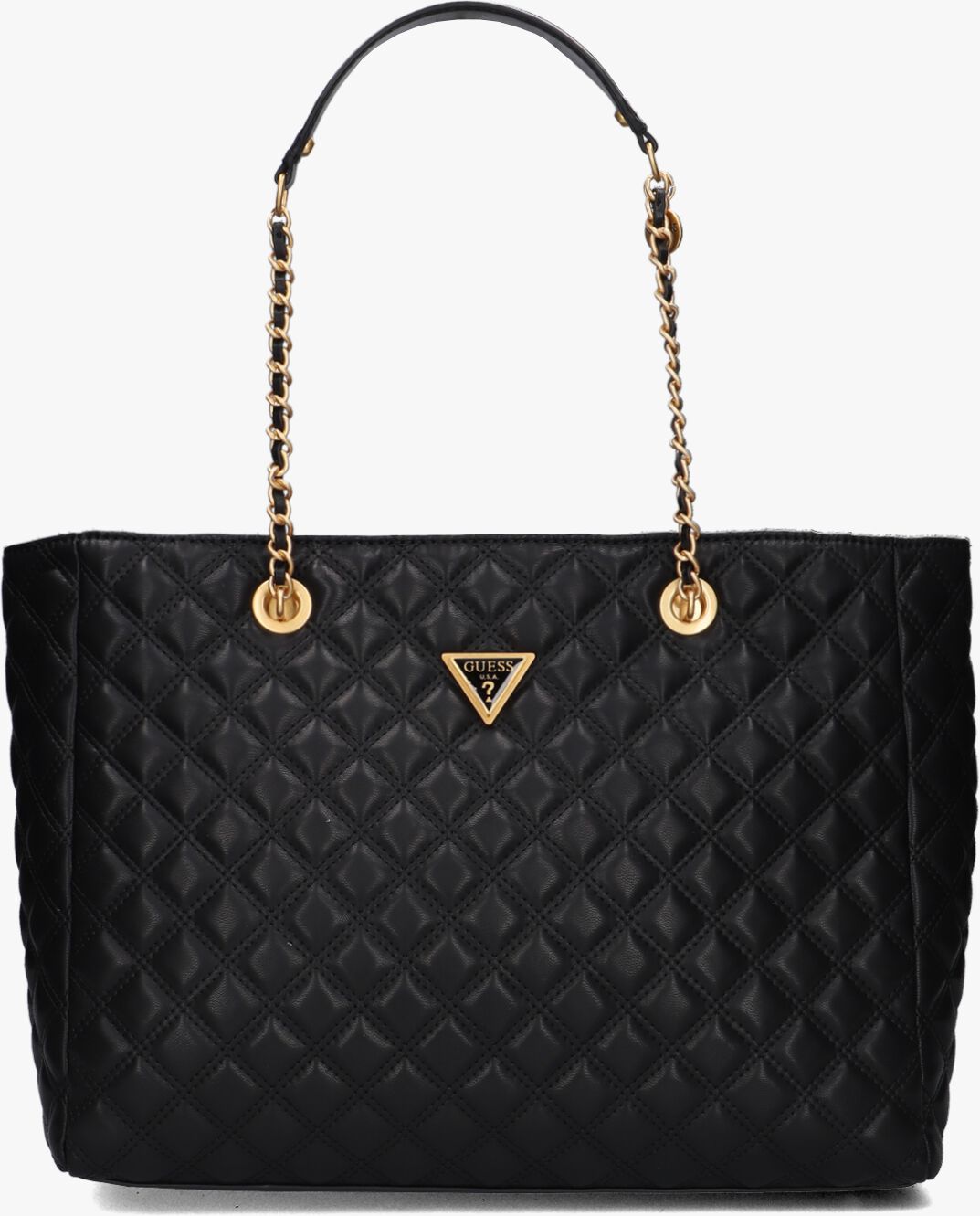 Zwarte GUESS Handtas GIULLY TOTE | Omoda