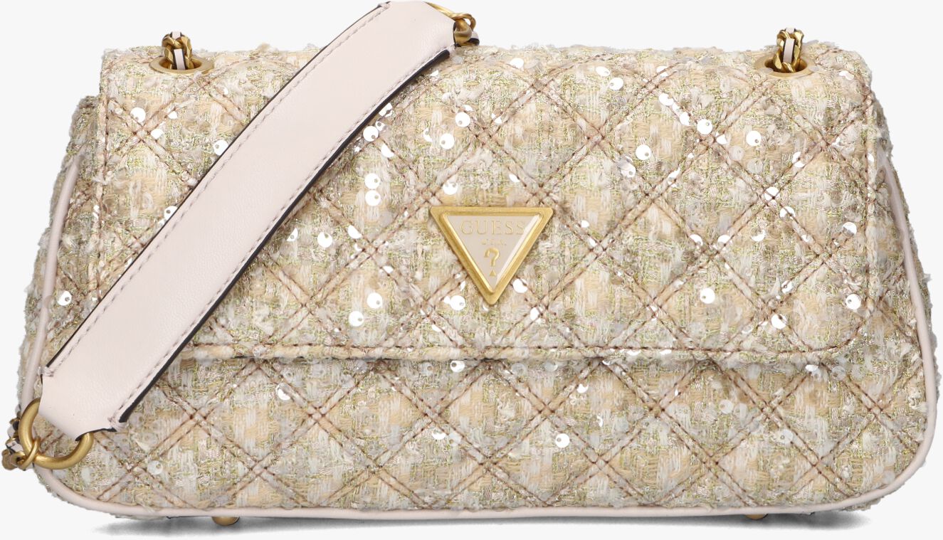 Gouden GUESS Schoudertas GIULLY CONVERTIBLE XBODY FLAP | Omoda