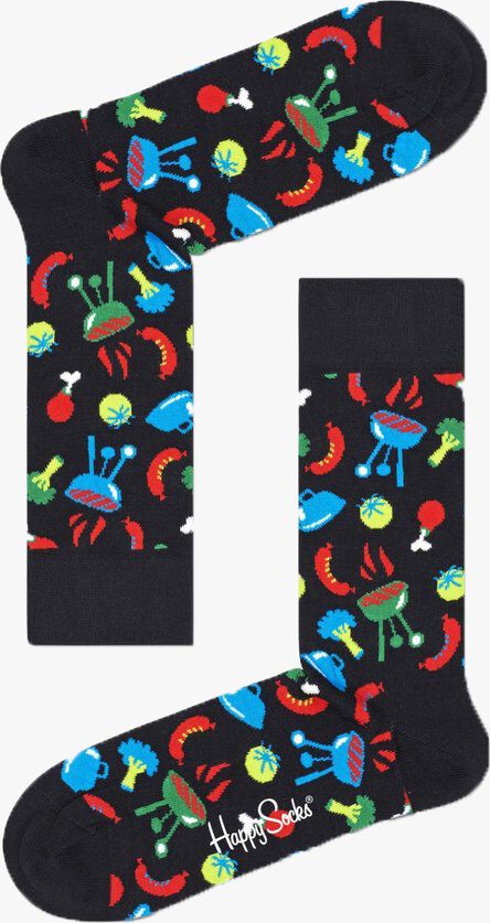 Rode HAPPY SOCKS Sokken BARBEQUE | Omoda