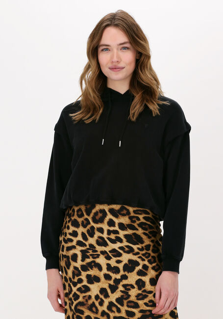 Zwarte ALIX THE LABEL Sweater LADIES KNITTED ALIX HOODIE | Omoda