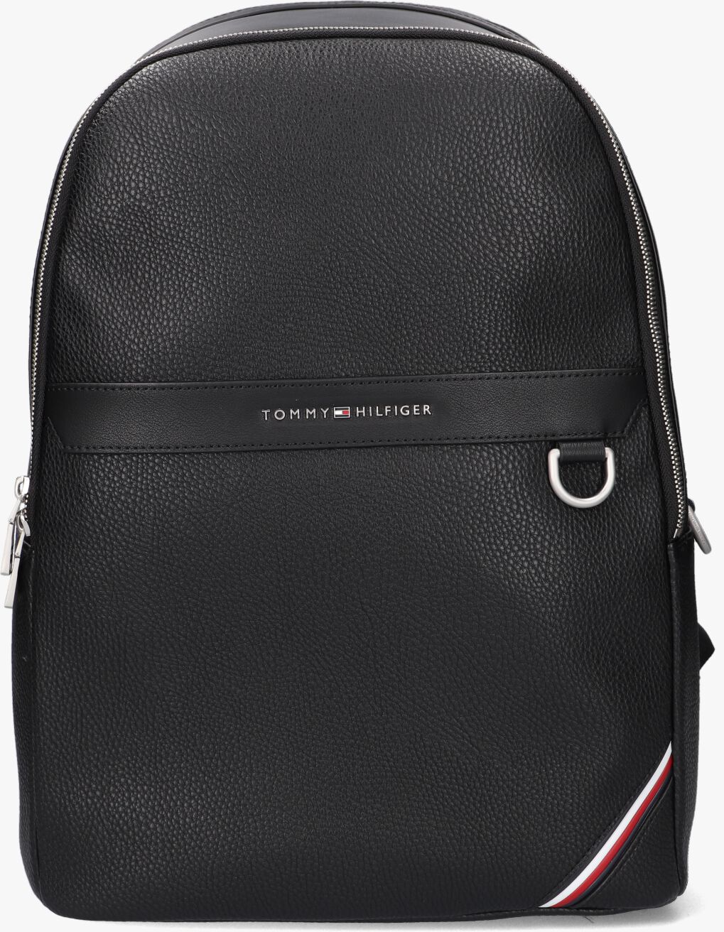 Zwarte TOMMY HILFIGER Rugtas ELEVATED FLAP BACKPACK | Omoda