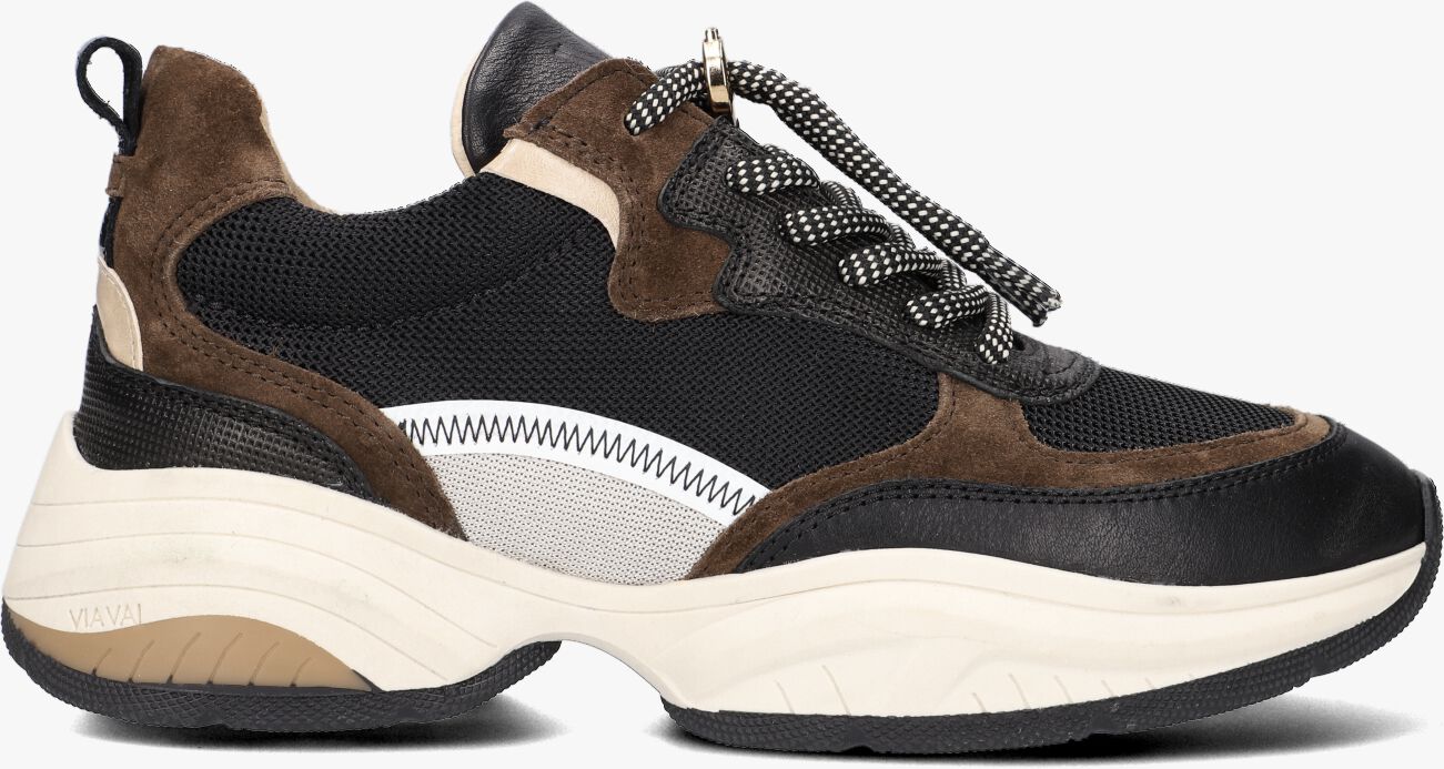 Bruine VIA VAI Lage sneakers PEPPER JYLL | Omoda