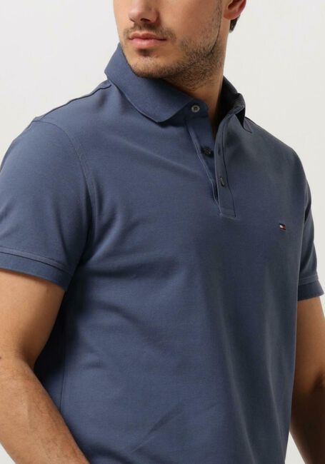 Donkerblauwe Tommy Hilfiger Polo 1985 Slim Polo Omoda