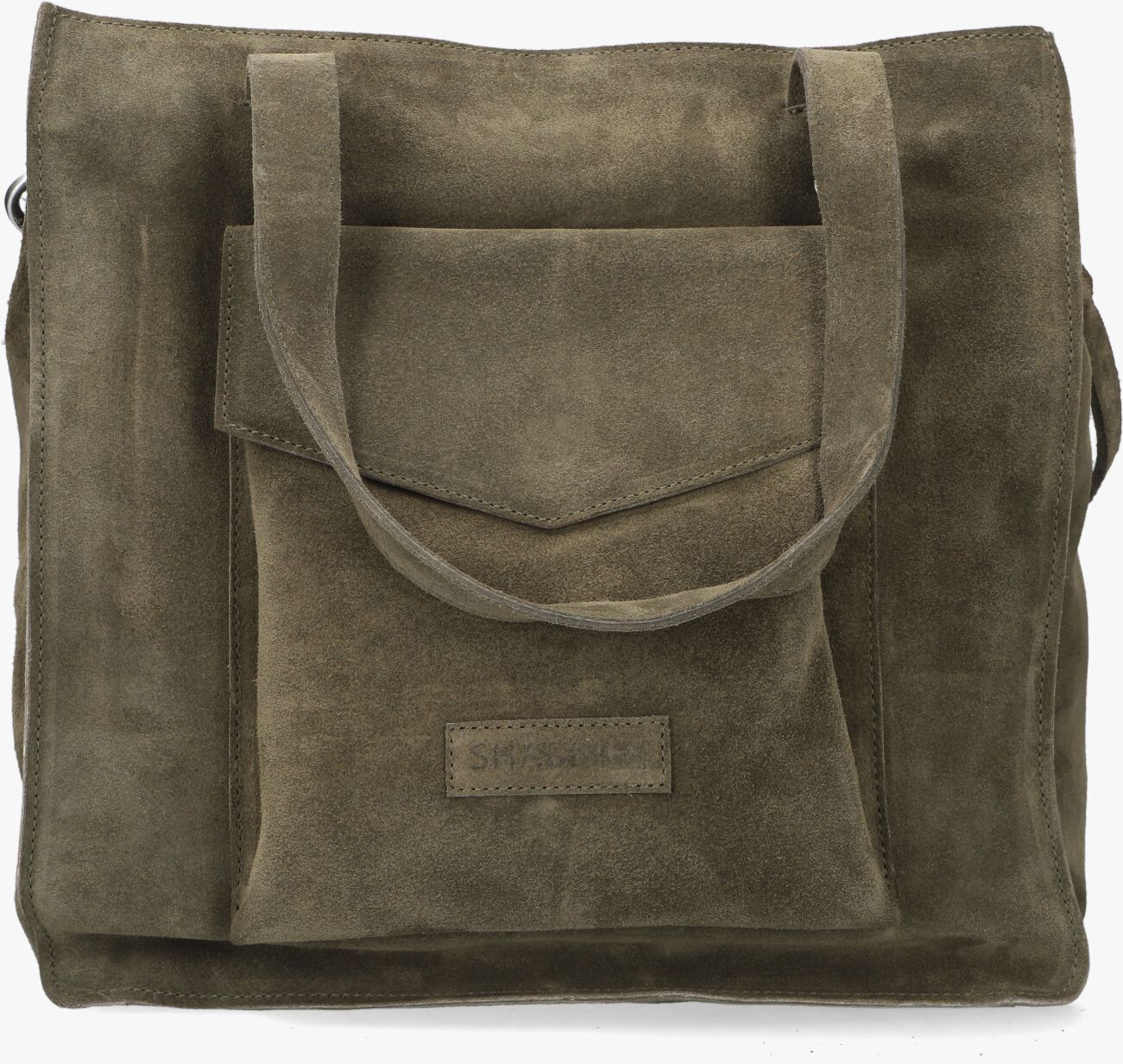 Groene SHABBIES Handtas SHOPPER L 213020056 | Omoda