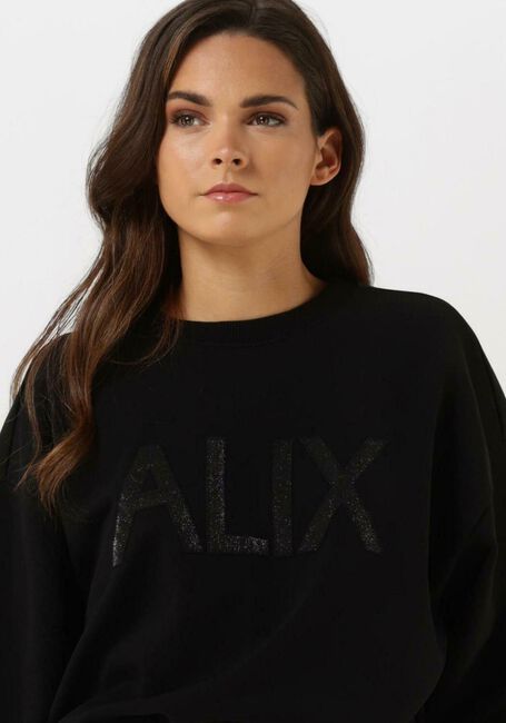 Zwarte ALIX THE LABEL Sweater LADIES KNITTED ALIX PATCH SWEATER | Omoda