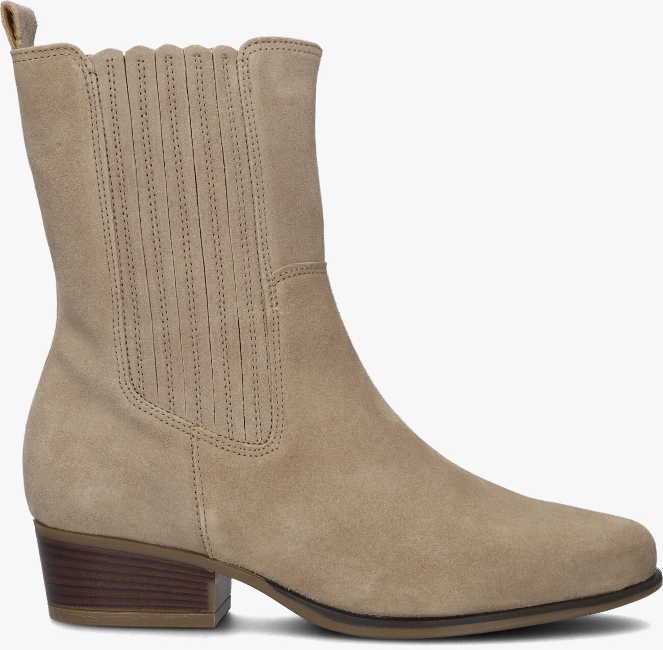Beige GABOR Enkellaarsjes 673 | Omoda