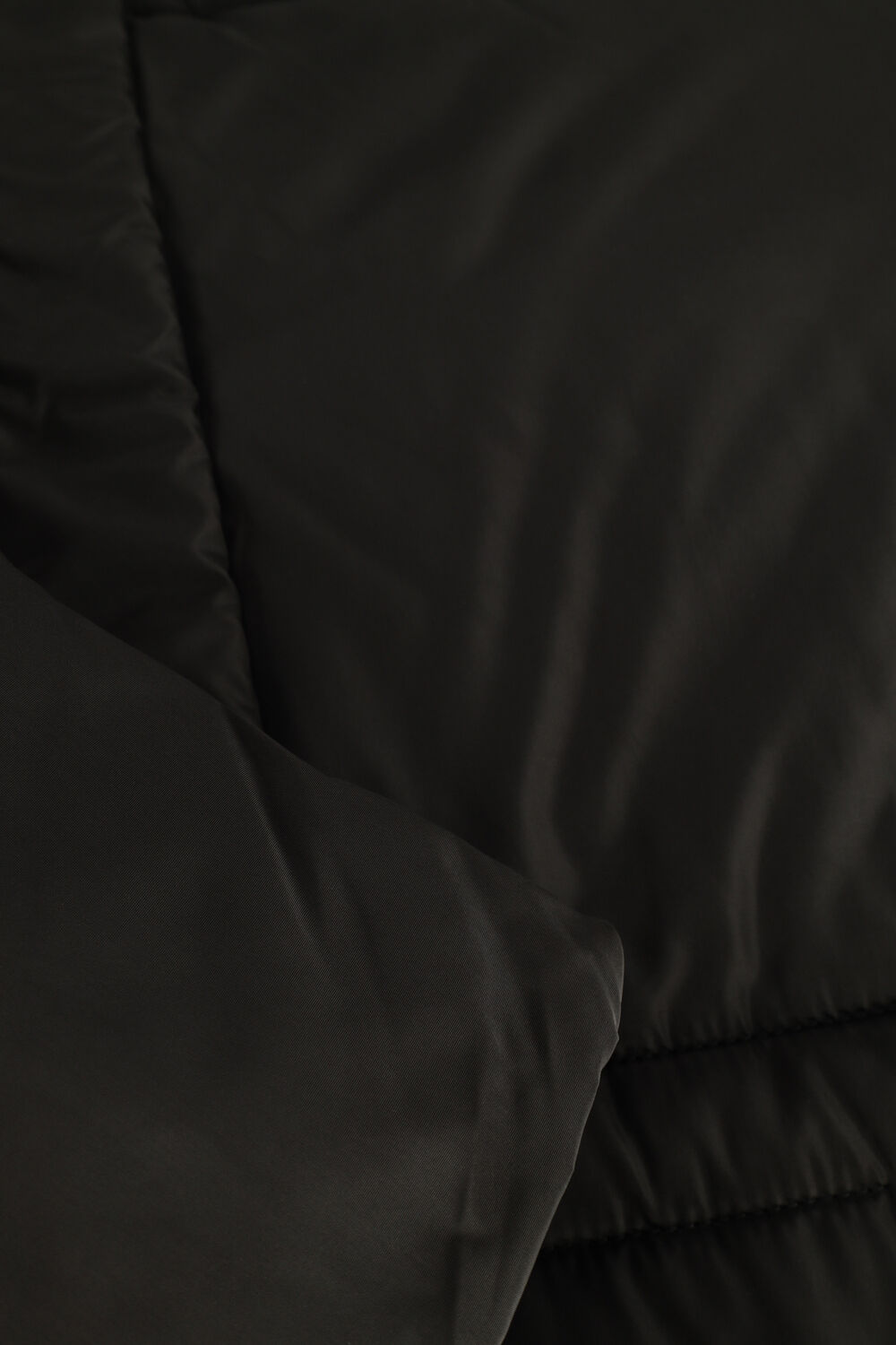 Zwarte SECOND FEMALE Gewatteerde jas BUFF COAT | Omoda