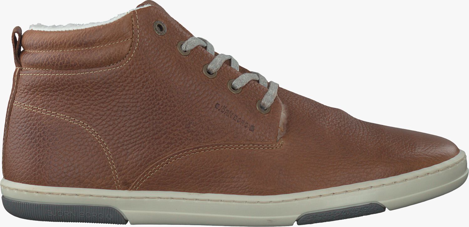 Cognac BJORN BORG Hoge sneaker WALKER MID | Omoda