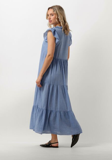 Blauwe DEVOTION Maxi jurk ERIETTA | Omoda