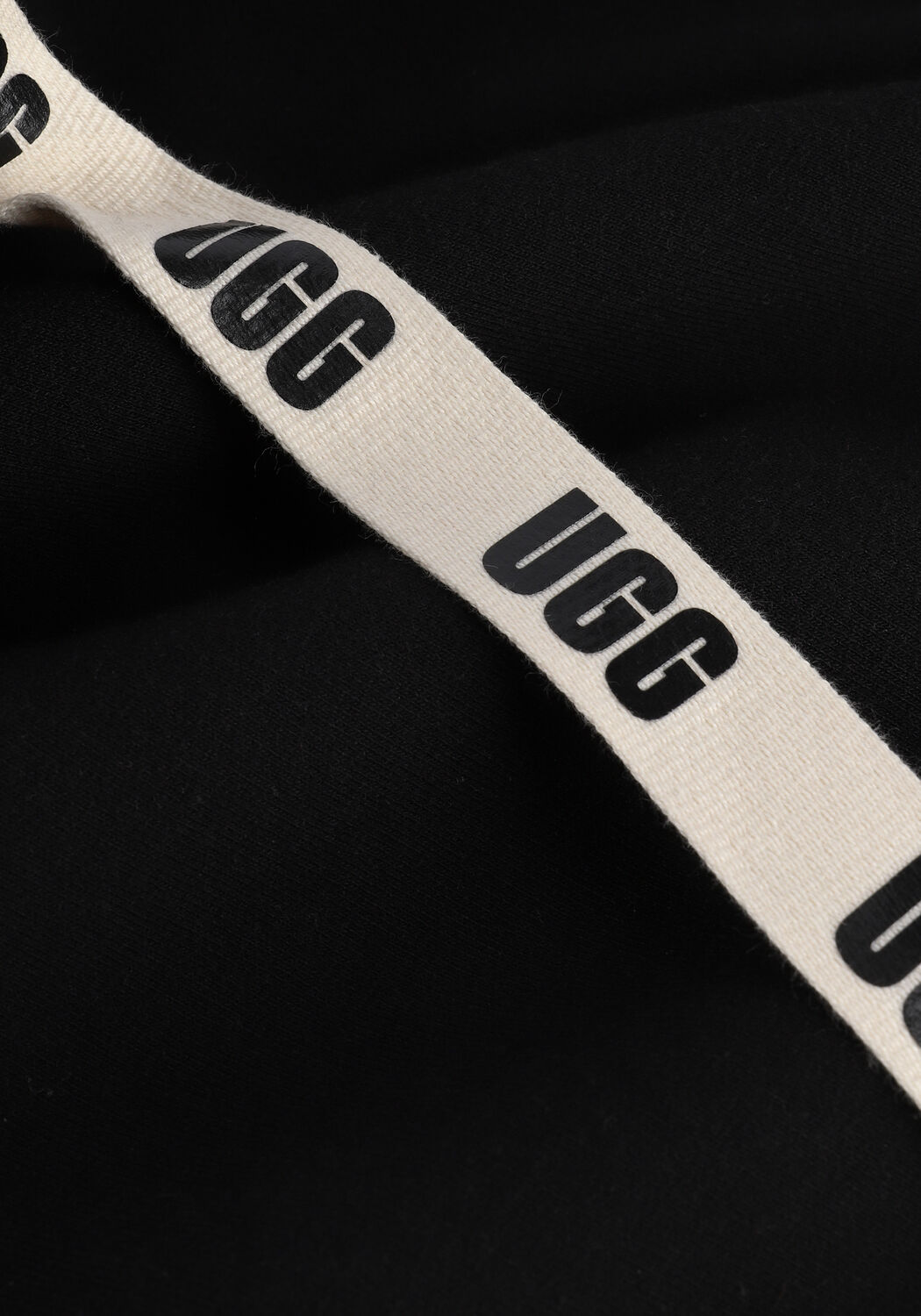 Zwarte UGG Mini jurk W ADERYN HOODIE DRESS | Omoda