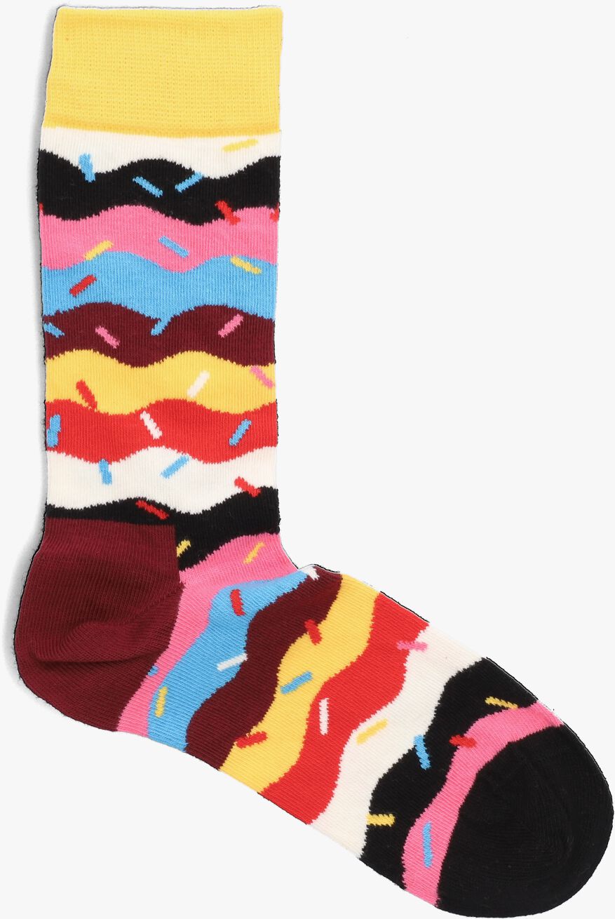 Gele HAPPY SOCKS Sokken BIRTHDAY CAKE SPRINKLE | Omoda