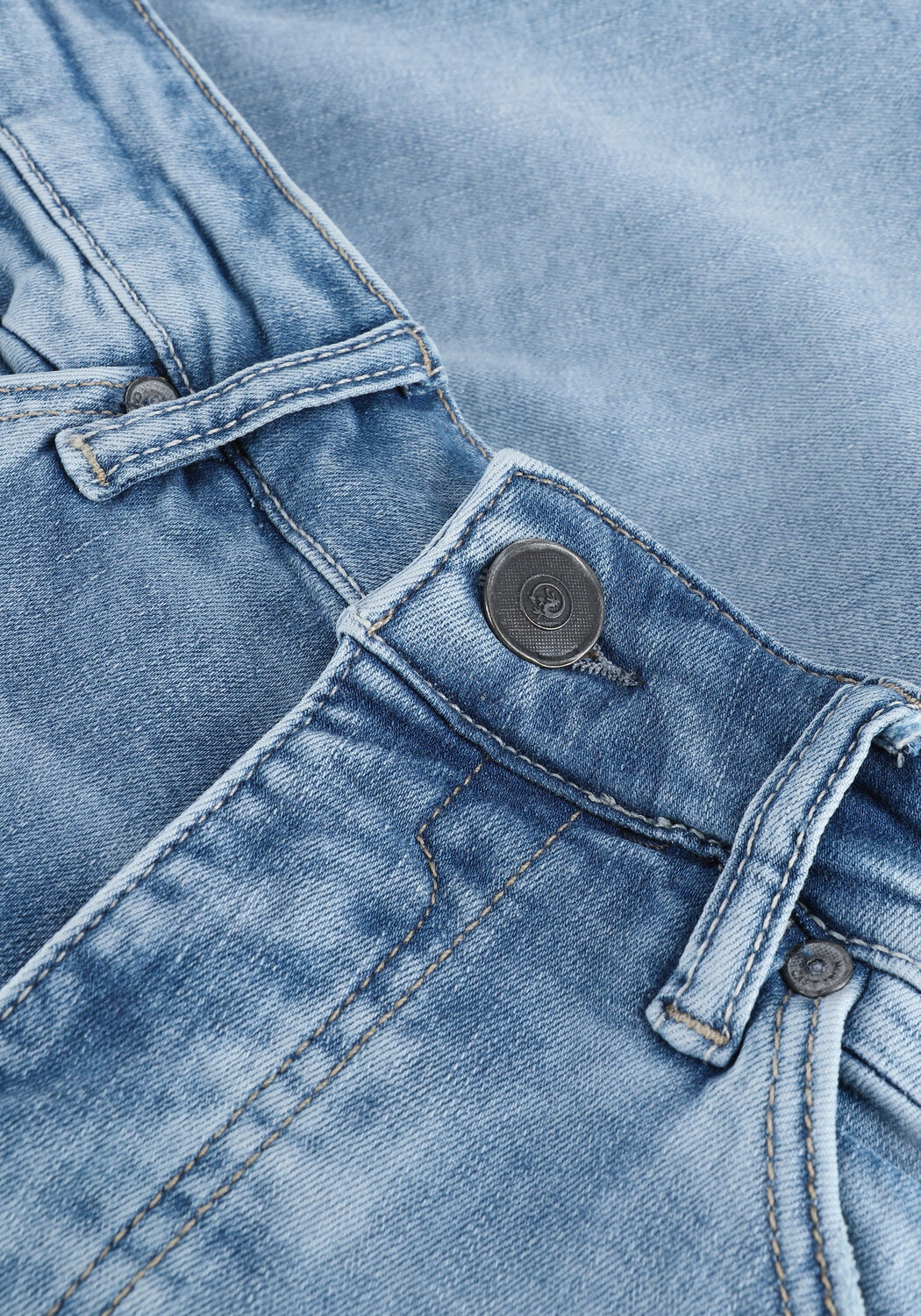 Blauwe CAST IRON Shorts RISER SHORTS LIGHT BLUE OCEAN | Omoda