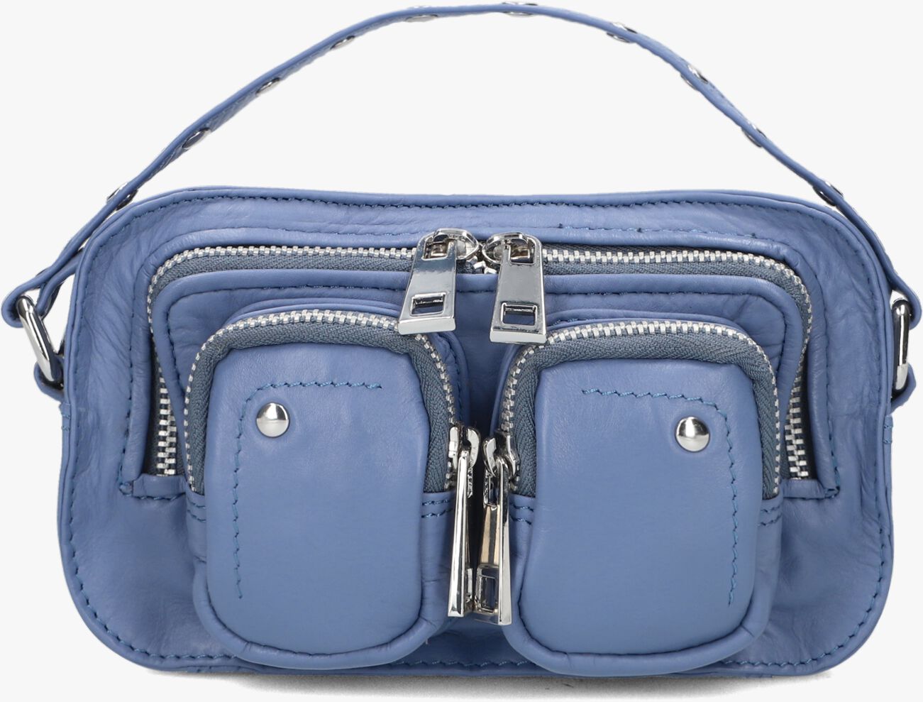 Paarse NÚNOO Schoudertas HELENA SILKY | Omoda