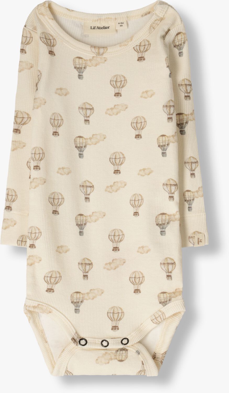 Beige LIL' ATELIER Rompers NBNGAVO EMO LS SLIM BODY LIL NOOS | Omoda