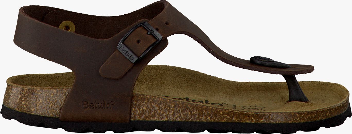 Cognac BETULA Slippers ROBIN | Omoda