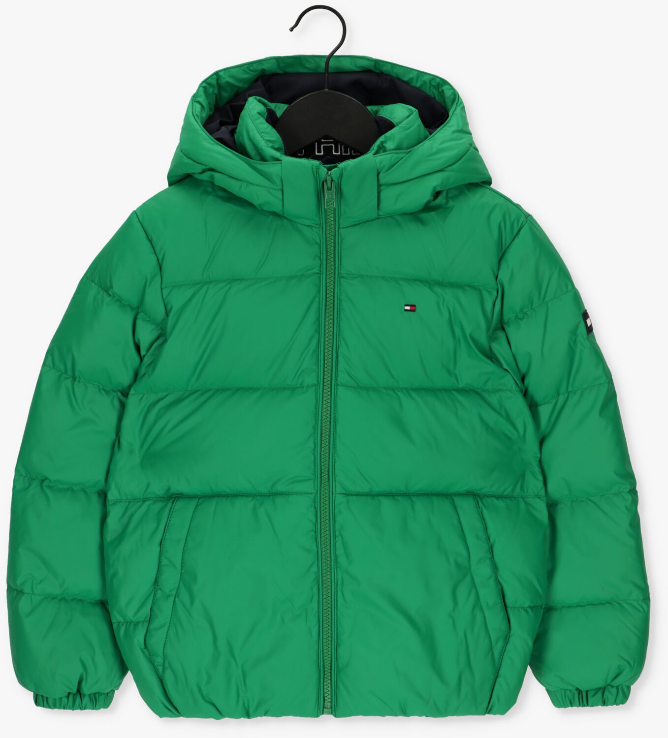 Groene Tommy Hilfiger Gewatteerde Jas Essential Down Jacket Omoda