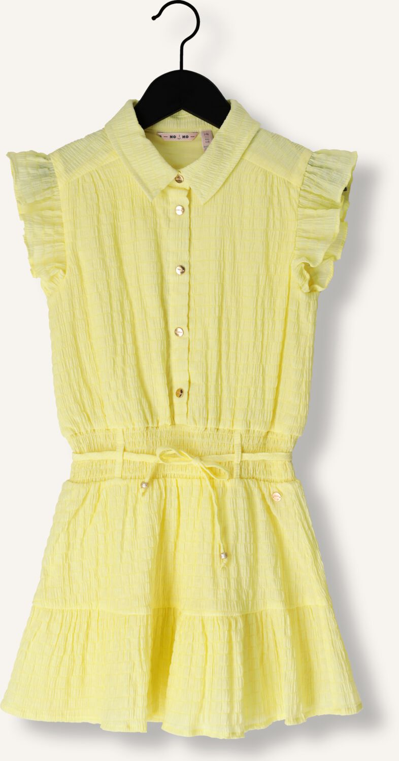 Gele NONO Mini jurk MINOU DRESS | Omoda