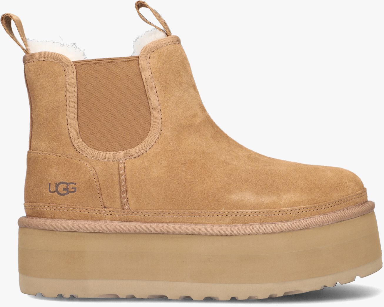 Cognac UGG Chelsea boots W NEUMEL PLATFORM CHELSEA | Omoda